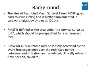 Comparision of Hazard Ratio and Restricted Mean Survival Analysis for ...