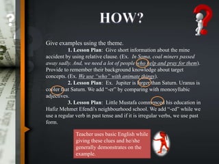 How can we design a thematic-lesson plan? | PPT