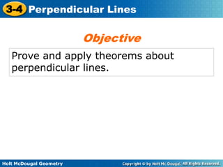 3008 perpendicular lines an theoremsno quiz | PPT