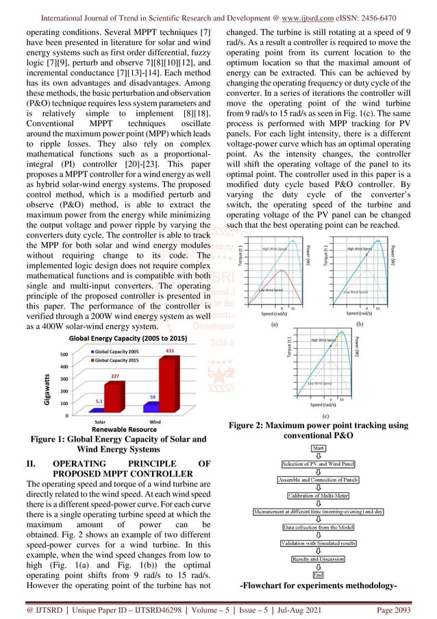 Analysis and Implementation of Maximum Power Point Tracking Using Conventional P and O Algorithm ...
