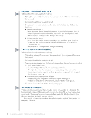 The Toastmasters Educational Program (PDF) | PDF