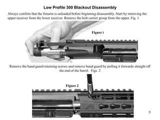 300BLK LOW PROFILE MANUAL | PDF | Arms & Ammunition | Sensitive Topics
