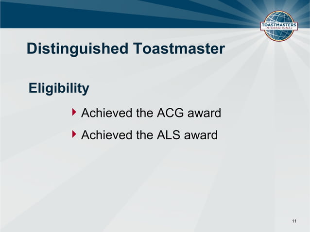 Toastmasters Educational Program (Powerpoint) | PPS