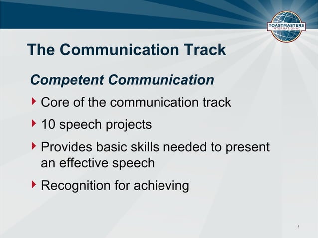 Toastmasters Educational Program (Powerpoint) | PPS