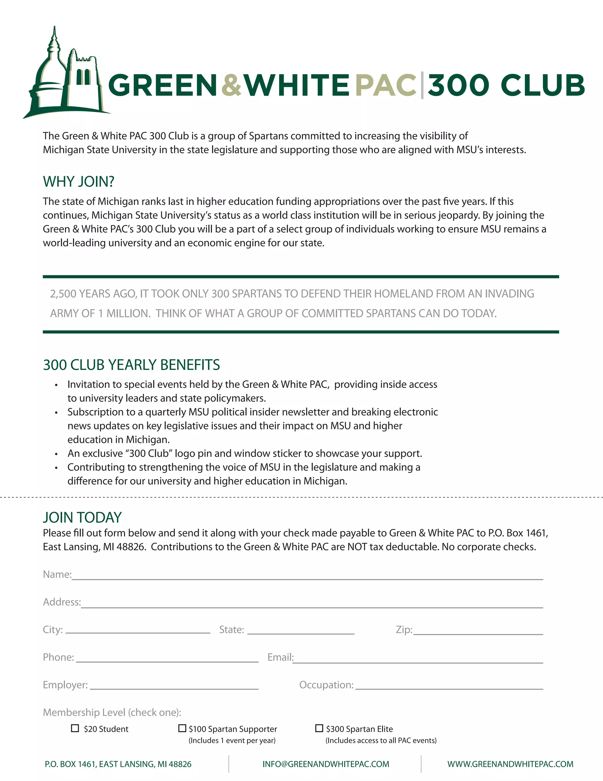 300 club membership | PDF