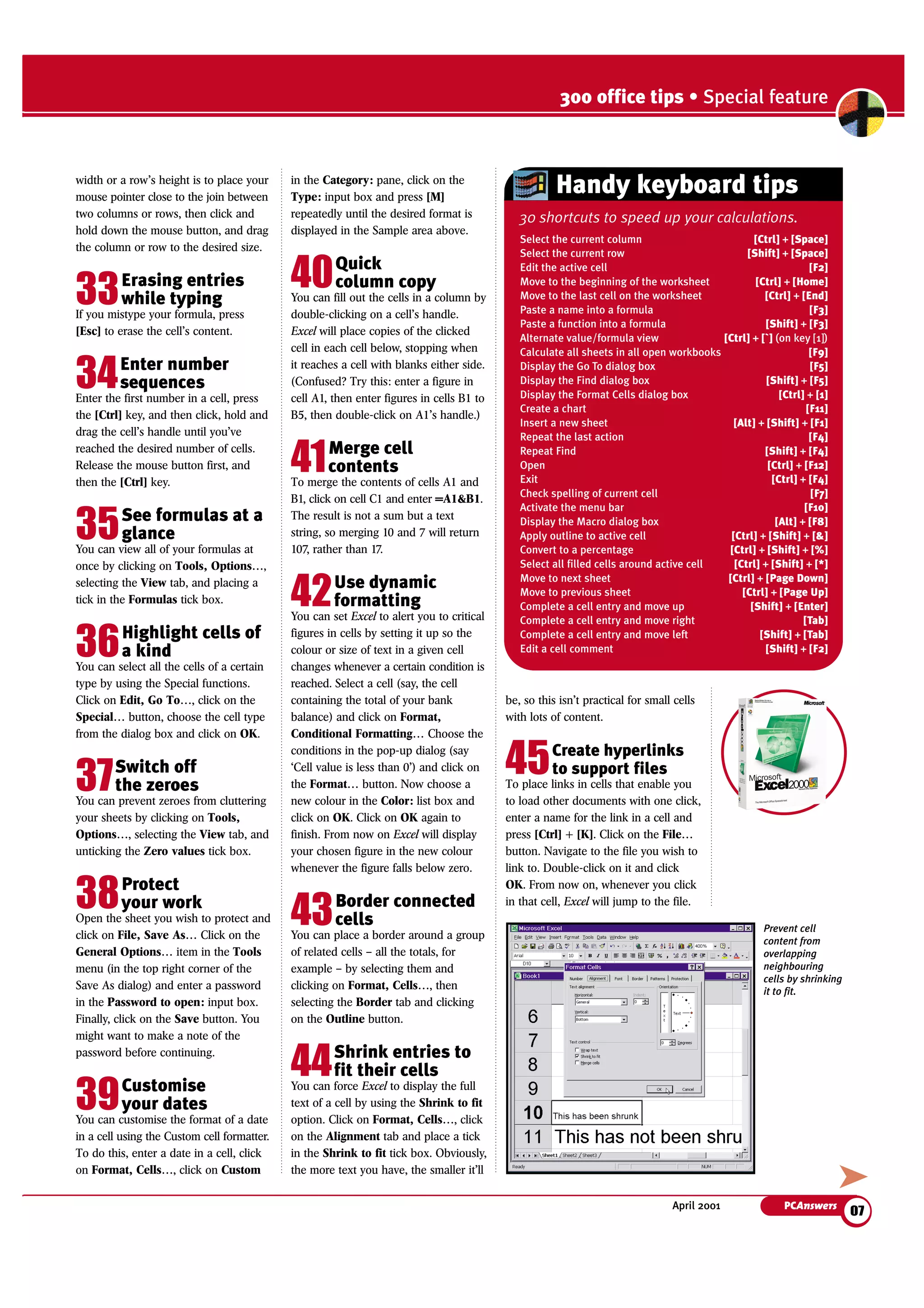 300 excel tips | PDF