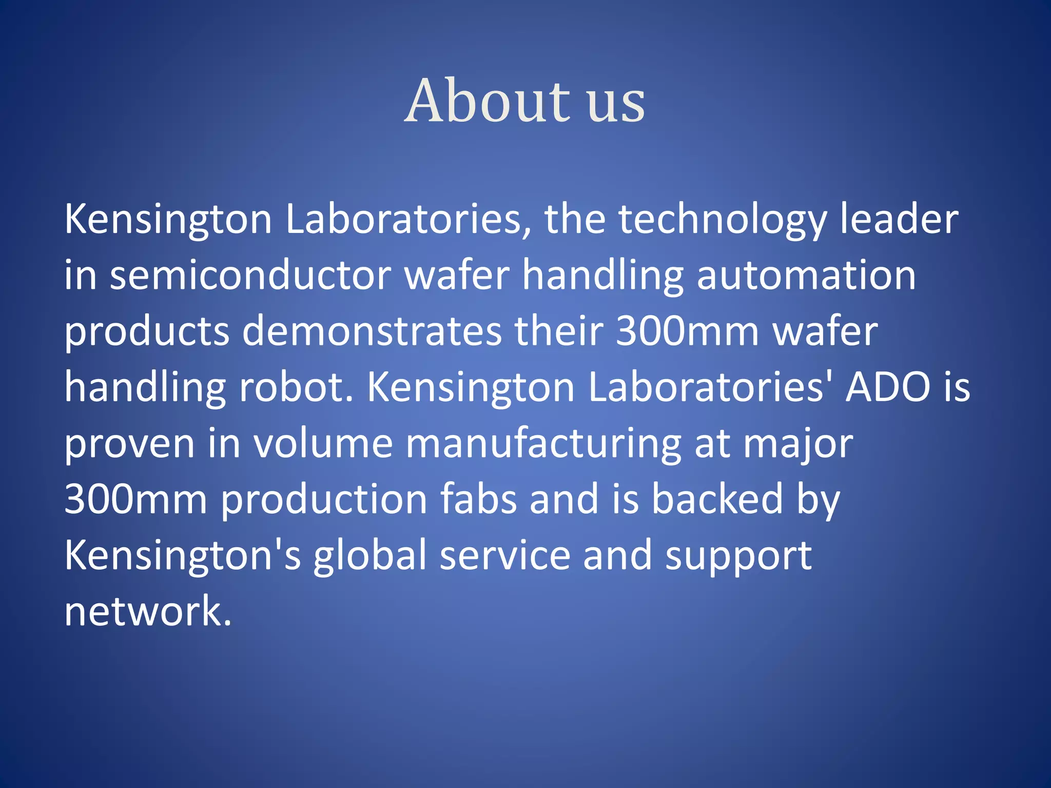 300mm FOUP Load Port Wafer Handling Robot | PPTX