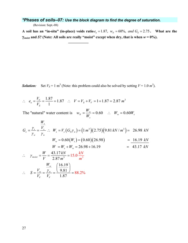 300 solved problems in geotechnical engineering | PDF
