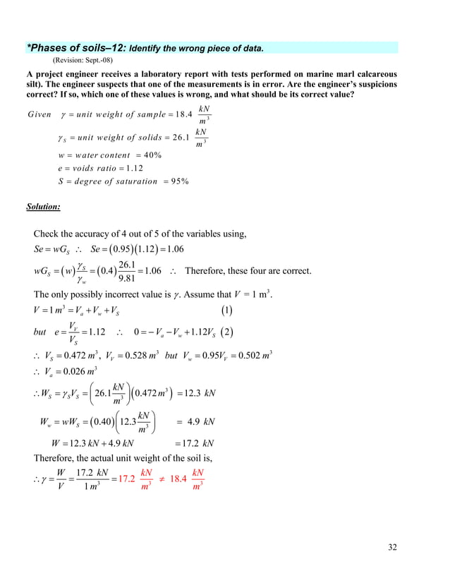 300 solved problems in geotechnical engineering | PDF