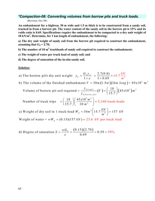 300 solved problems in geotechnical engineering | PDF