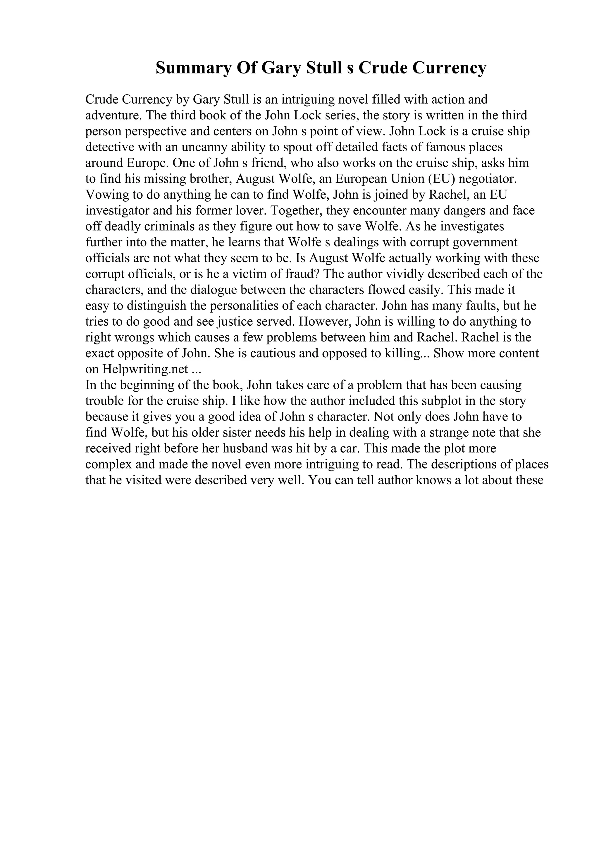 300 Word Essay Example | PDF