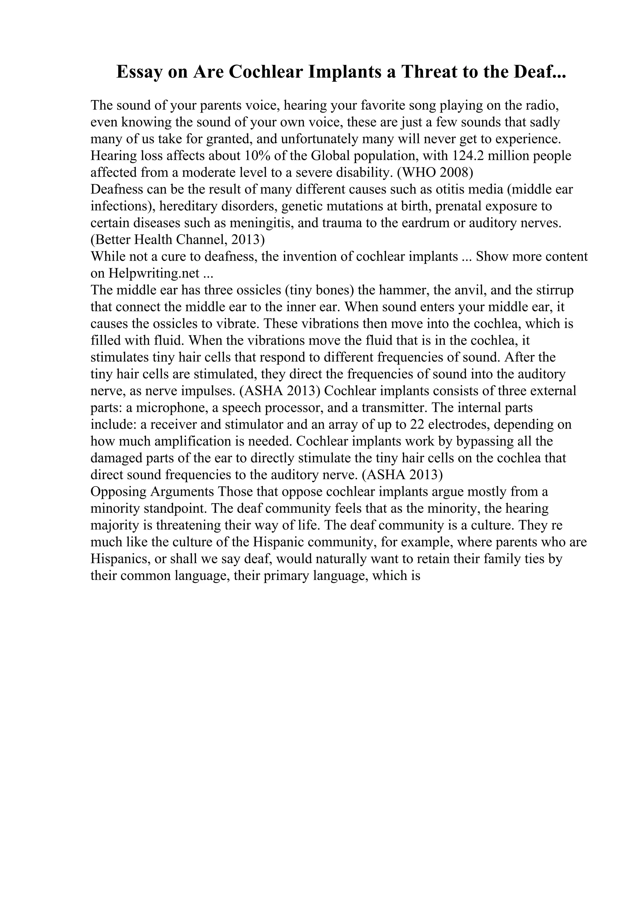 300 Word Essay Example | PDF