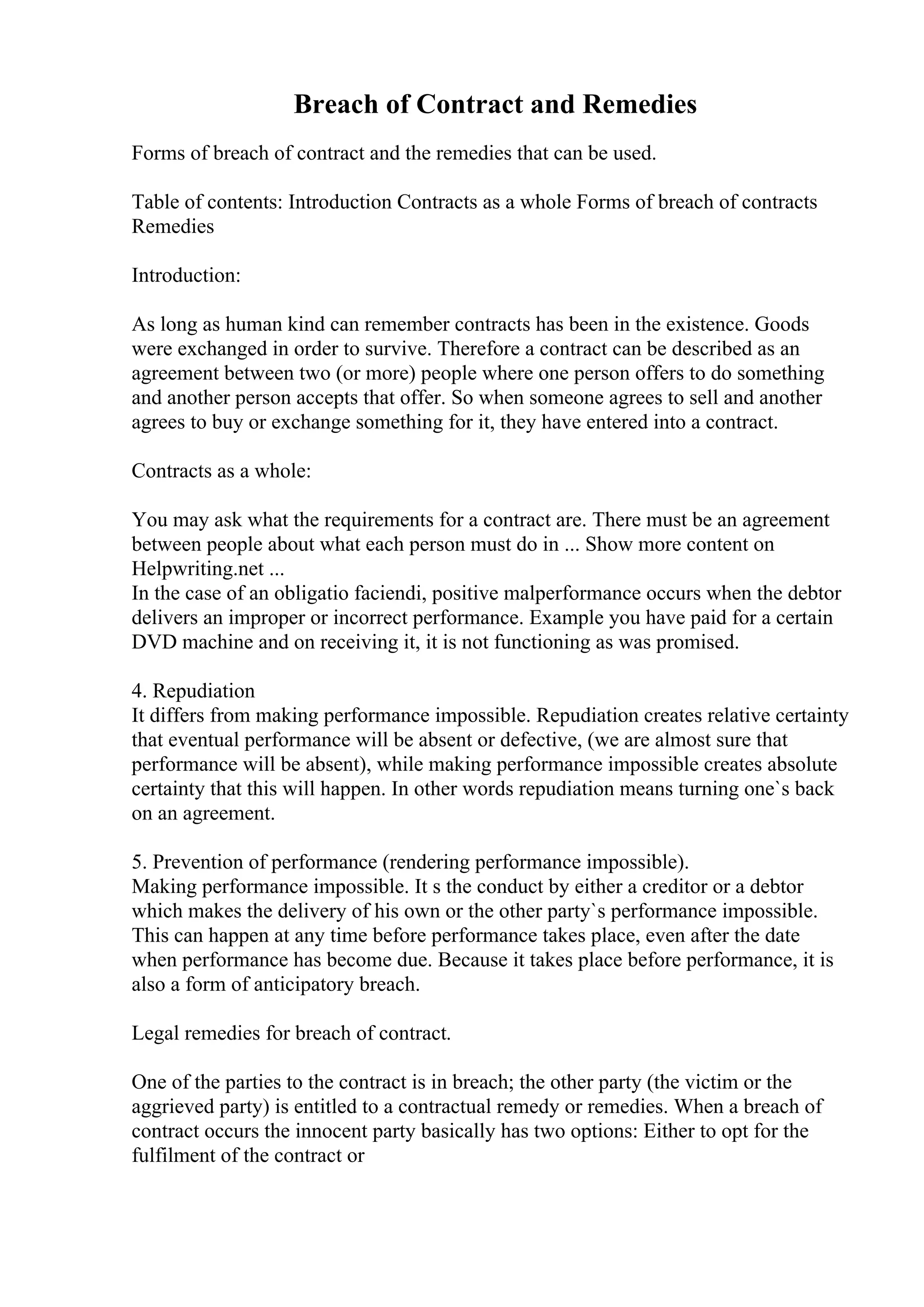300 Word Essay Example | PDF