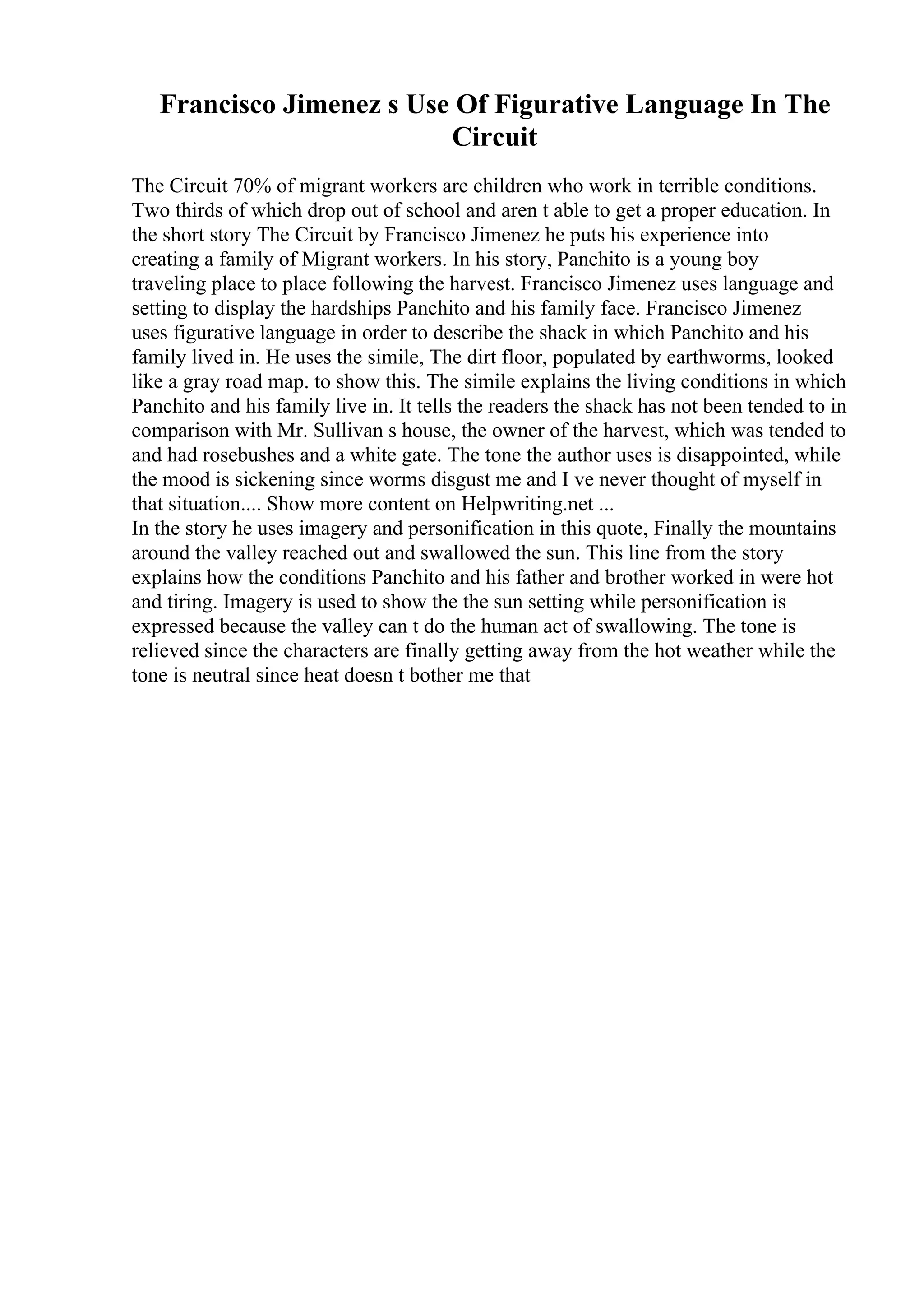 300 Word Essay Example | PDF