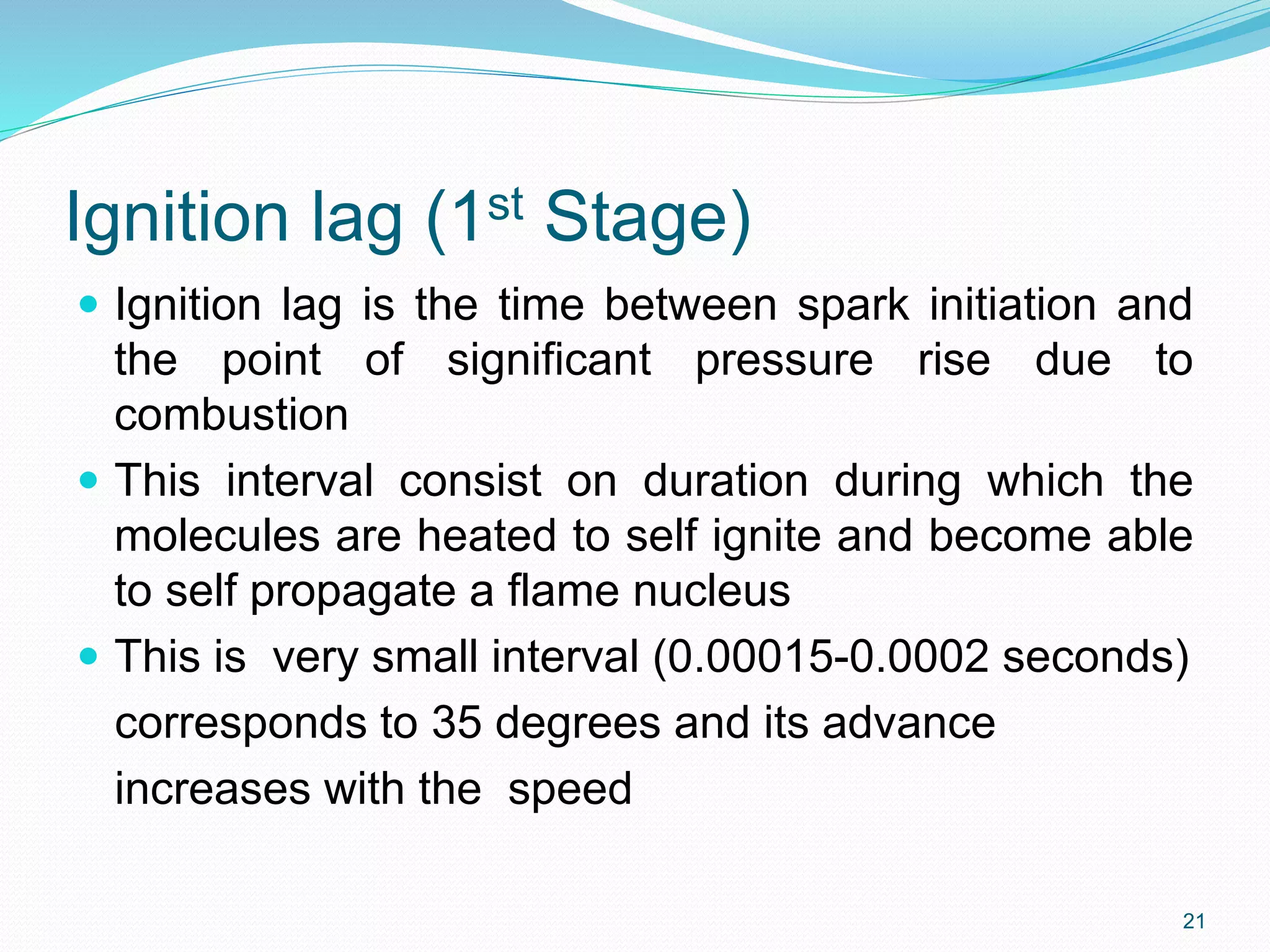 Valve Timing & Combustion Phases in Internal Combustion Engines | PPT