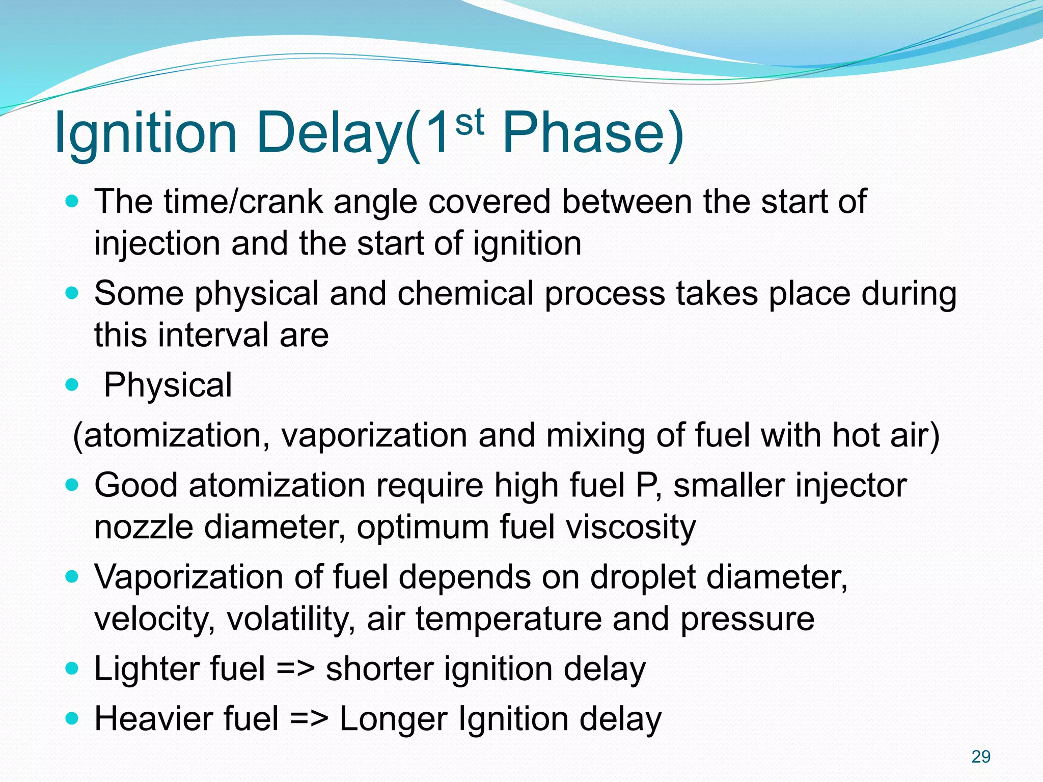 Valve Timing & Combustion Phases in Internal Combustion Engines | PPT