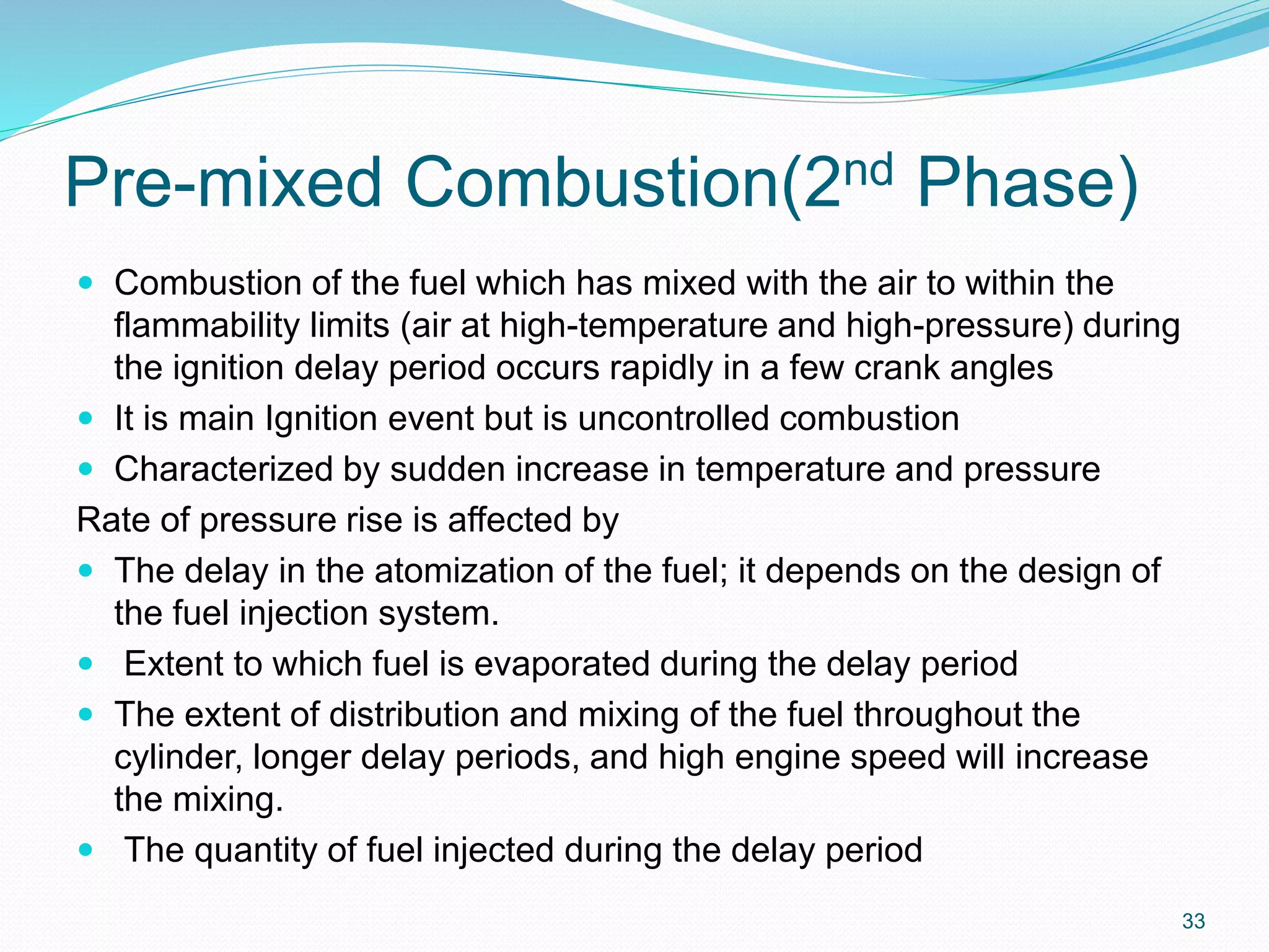 Valve Timing & Combustion Phases in Internal Combustion Engines | PPT