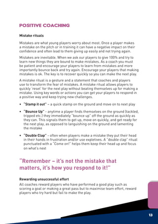 Scottish FA Player Pathway 11v11s | PDF