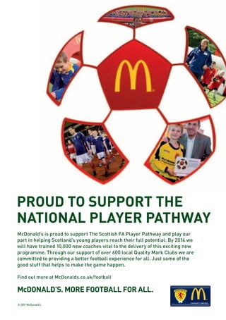 Scottish FA Player Pathway 11v11s | PDF