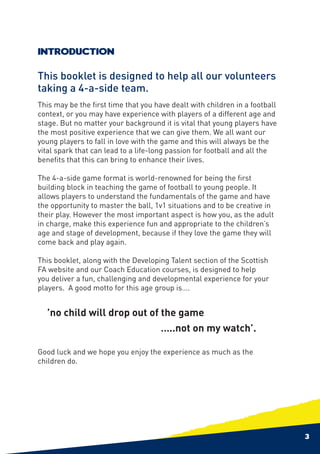 Scottish FA Player Pathway 4v4 | PDF