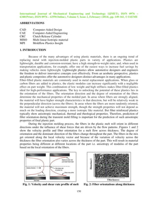 MOLDING PROCESS INDUCED ANISOTROPY EFFECT ON BUCKLING ANALYSIS OF FIBER- FILLED PLASTIC CRC PUSH ...