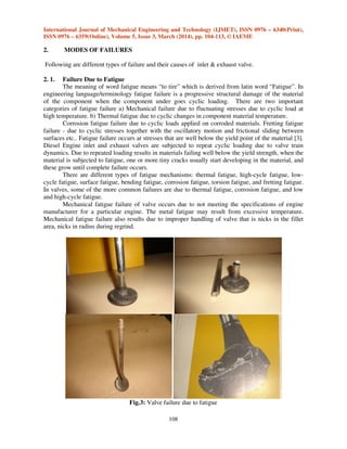 OVERVIEW OF FAILURE TREND OF INLET & EXHAUST VALVE | PDF