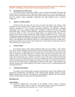 OVERVIEW OF FAILURE TREND OF INLET & EXHAUST VALVE | PDF