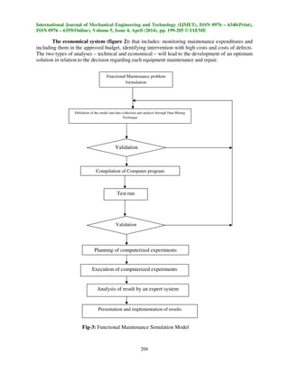 ADVANCED FUNCTIONAL MAINTENANCE MANAGEMENT FOR MINING EXCAVATOR | PDF