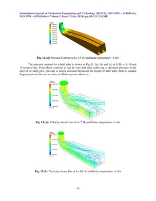 EFFECT OF DIFFUSER LENGTH ON PERFORMANCE CHARACTERISTICS OF ELBOW DRAFT ...