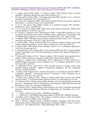 TUNING OF AN I-PD CONTROLLER USED WITH A HIGHLY OSCILLATING SECOND-ORDER PROCESS | PDF