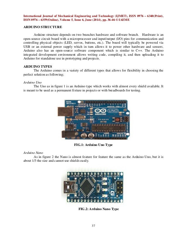 A Different Applications Of Arduino