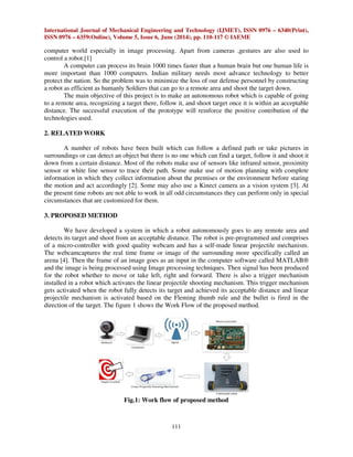 ROBOTOR AN AUTONOMOUS VEHICLE FOR TARGET DETECTION AND SHOOTING | PDF