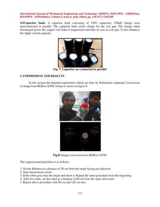 ROBOTOR AN AUTONOMOUS VEHICLE FOR TARGET DETECTION AND SHOOTING | PDF