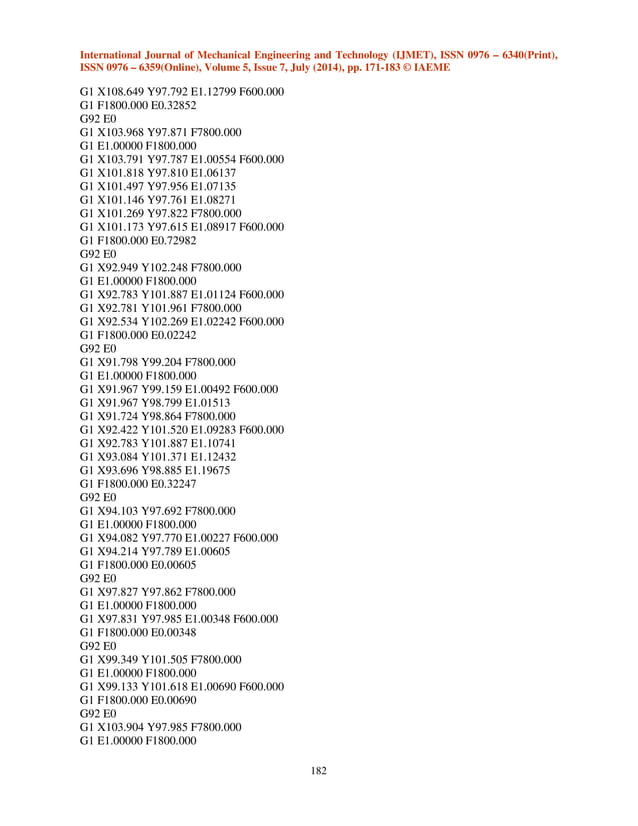 DESIGN AND EXECUTION OF A 3D PRINTER USING A PLA FILAMENT AS A NEW APPLICATION OF ARDUINO | PDF