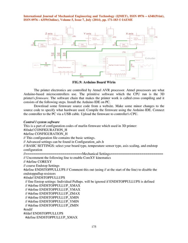 DESIGN AND EXECUTION OF A 3D PRINTER USING A PLA FILAMENT AS A NEW APPLICATION OF ARDUINO | PDF