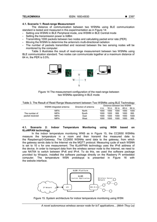 A novel autonomous wireless sensor node for IoT applications | PDF