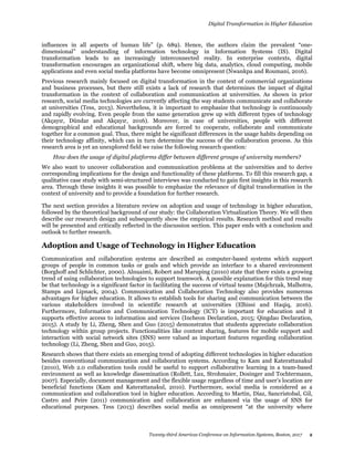 Digital Transformation in Higher Education – New Cohorts, New Requirements?. Konstantin L. Wilms ...