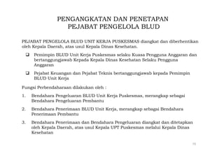 penyusunan pola tata kelola badan layanan umum daerah | PDF