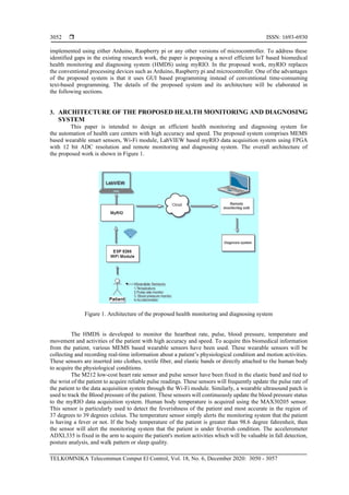 An efficient IoT based biomedical health monitoring and diagnosing ...