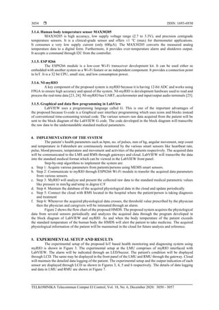 An efficient IoT based biomedical health monitoring and diagnosing system using myRIO | PDF