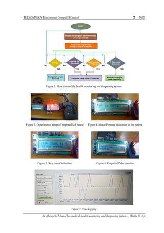 An efficient IoT based biomedical health monitoring and diagnosing ...
