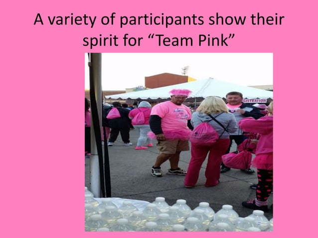 Making Strides for Dayton Breast Cancer Walk | PPTX | Medical Health