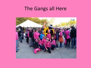 Making Strides for Dayton Breast Cancer Walk | PPTX | Medical Health