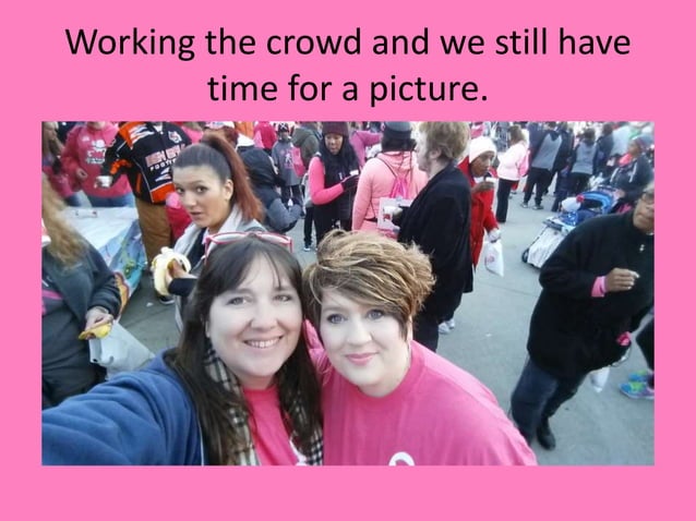 Making Strides for Dayton Breast Cancer Walk | PPTX | Medical Health