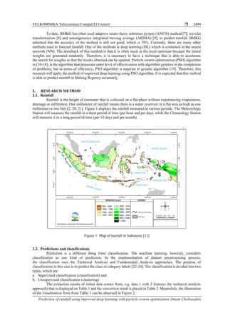 Prediction of rainfall using improved deep learning with particle swarm optimization | PDF