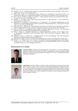 Single object detection to support requirements modeling using faster R-CNN | PDF | Graphics ...