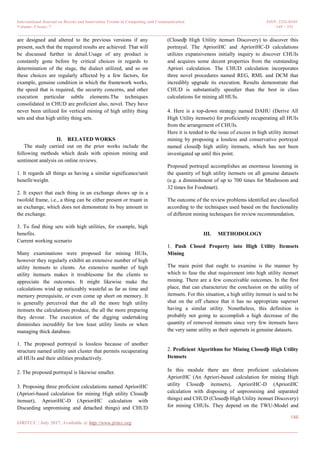 Discovering High Utility Item Sets to Achieve Lossless Mining using Apriori Algorithm | PDF