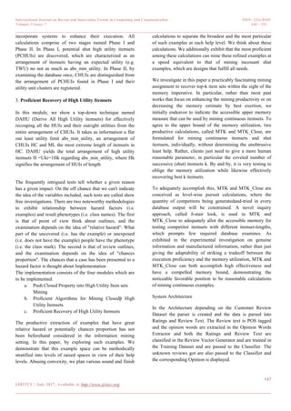 Discovering High Utility Item Sets to Achieve Lossless Mining using Apriori Algorithm | PDF