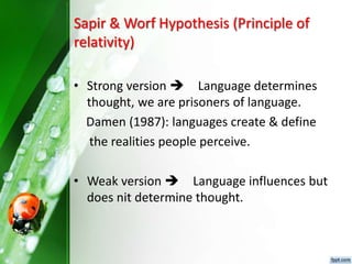 Language and Culture | PPTX
