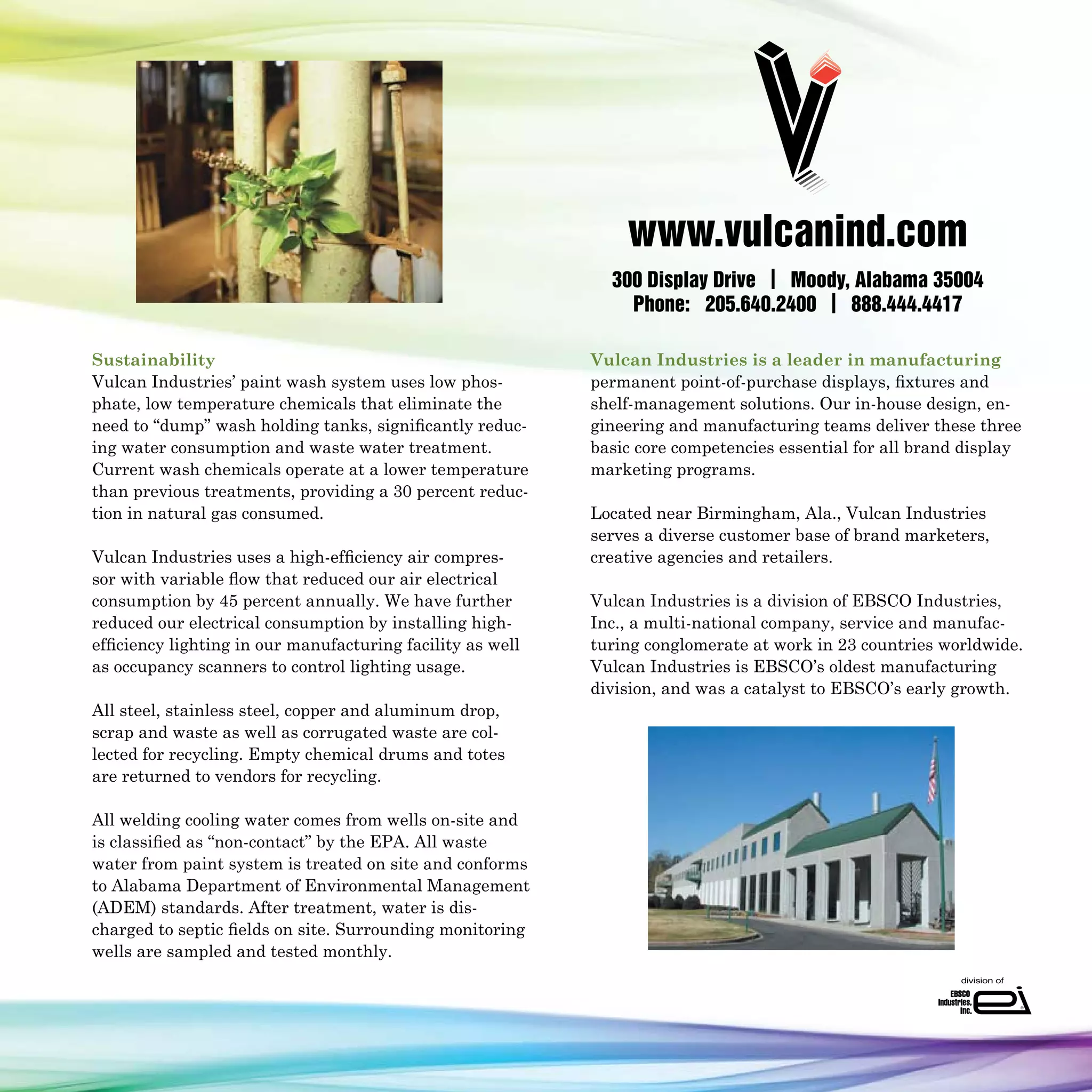 Vulcan Industries, a division of Ebsco | PDF